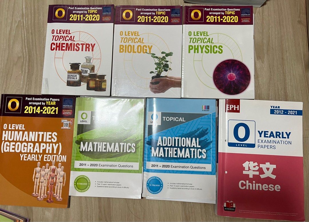 o level ten year series - topical/yearly, Hobbies & Toys, Books ...