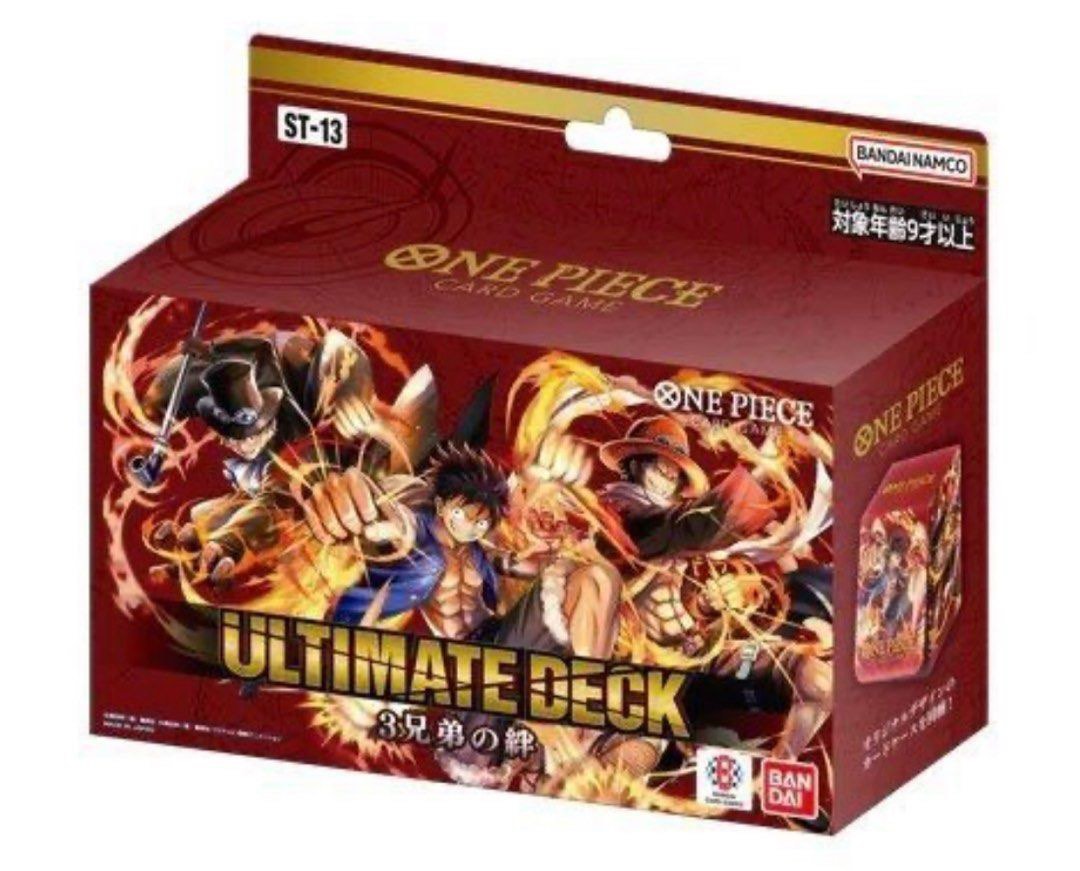 [LAST BOX] One Piece (OP) TCG - OPENED ST13 Ultimate Deck, Hobbies & Toys, Toys & Games on Carousell