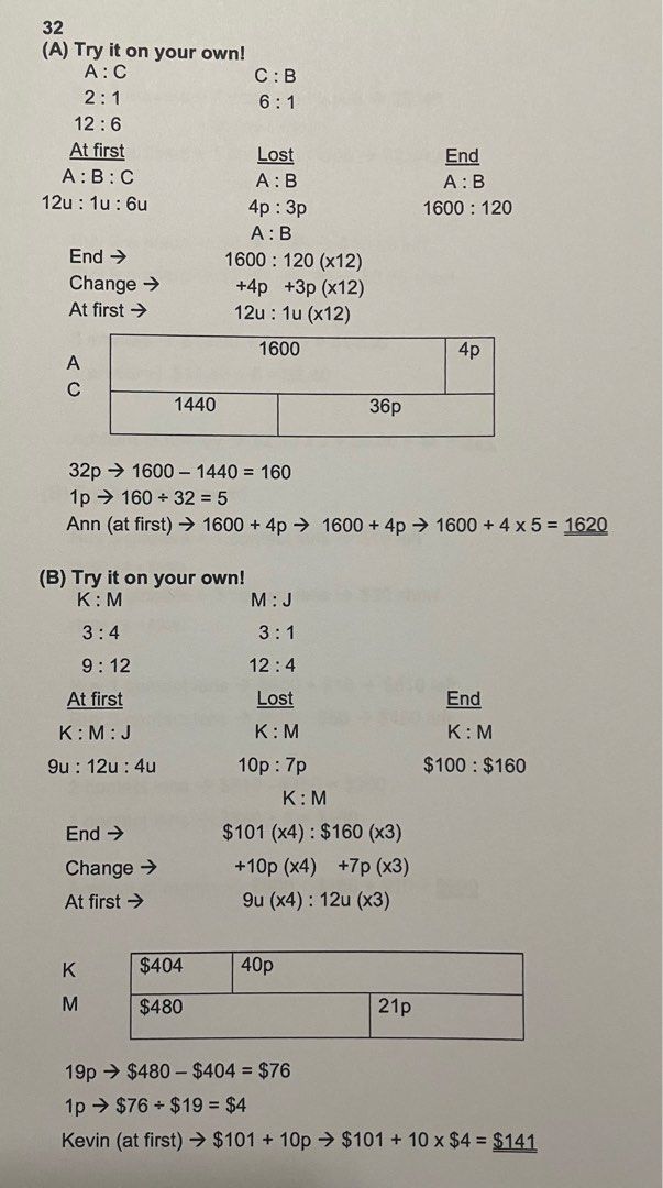 P6 / PSLE Perceptum Maths Revision notes, Hobbies & Toys, Books ...