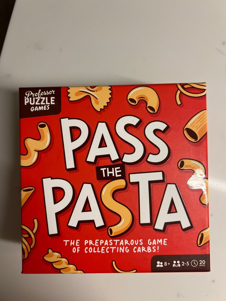 Pass The Pasta Game, Hobbies & Toys, Toys & Games on Carousell