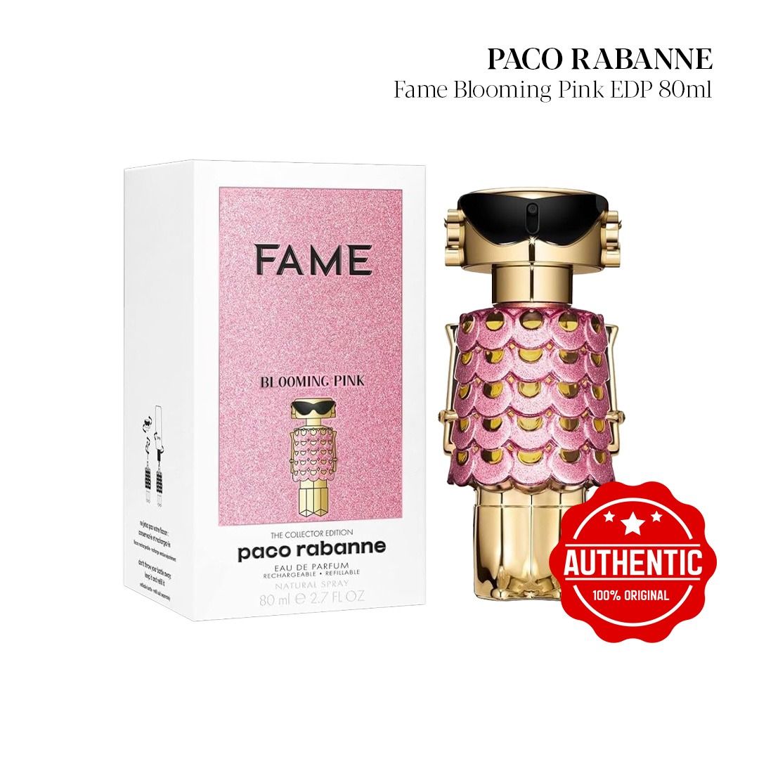 [PERFUME ALLEY] PACO RABANNE FAME BLOOMING PINK EDP 80ml, Beauty ...