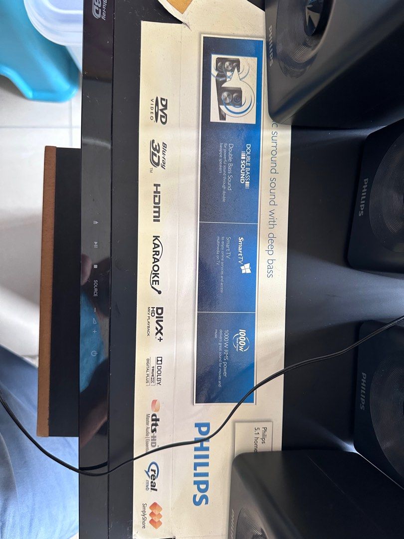 Philips 5.1 surround system blu-ray, Audio, Soundbars, Speakers ...