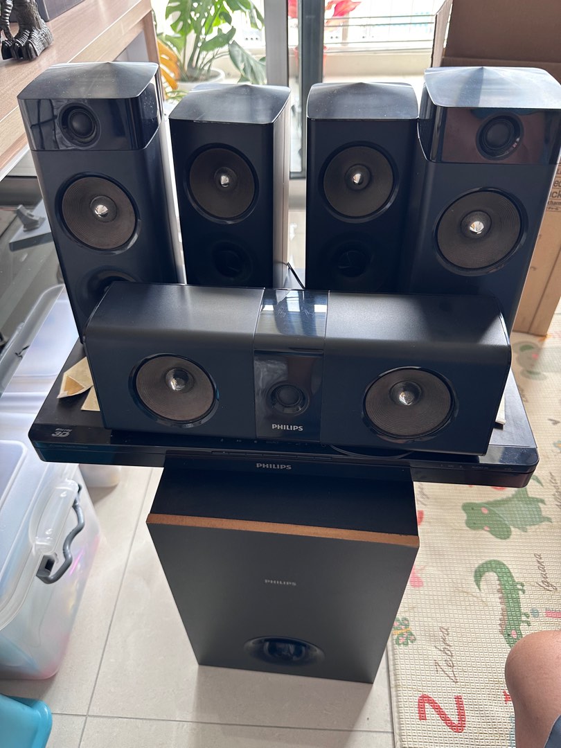 Philips 5.1 surround system blu-ray, Audio, Soundbars, Speakers ...