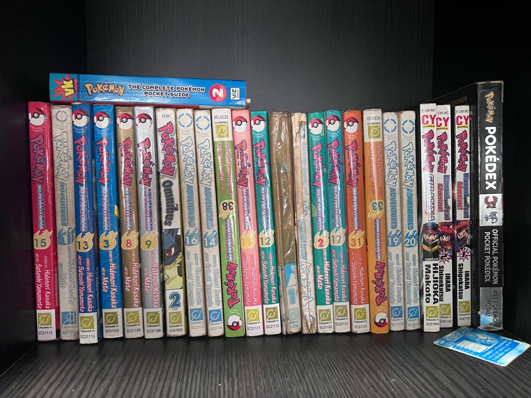 $15 whole set Pokemon adventures comic, Hobbies & Toys, Books ...
