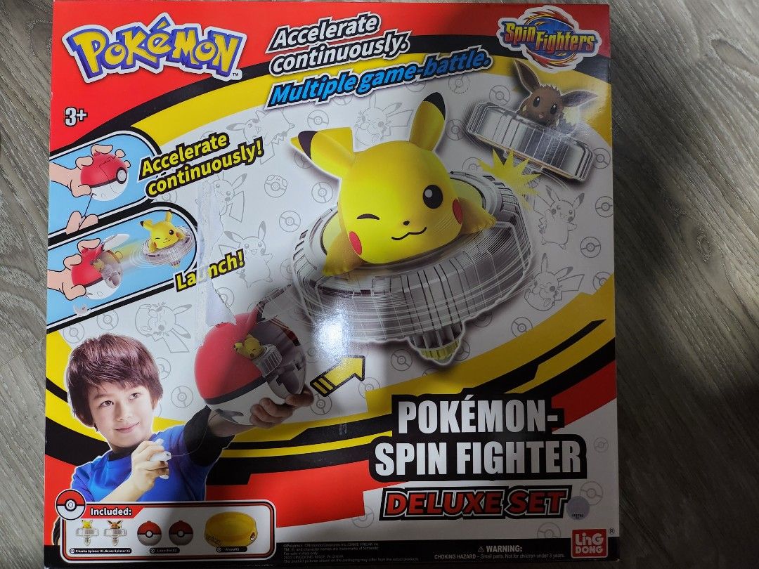 Pokemon Spin Fighter deluxe set, Hobbies & Toys, Toys & Games on Carousell