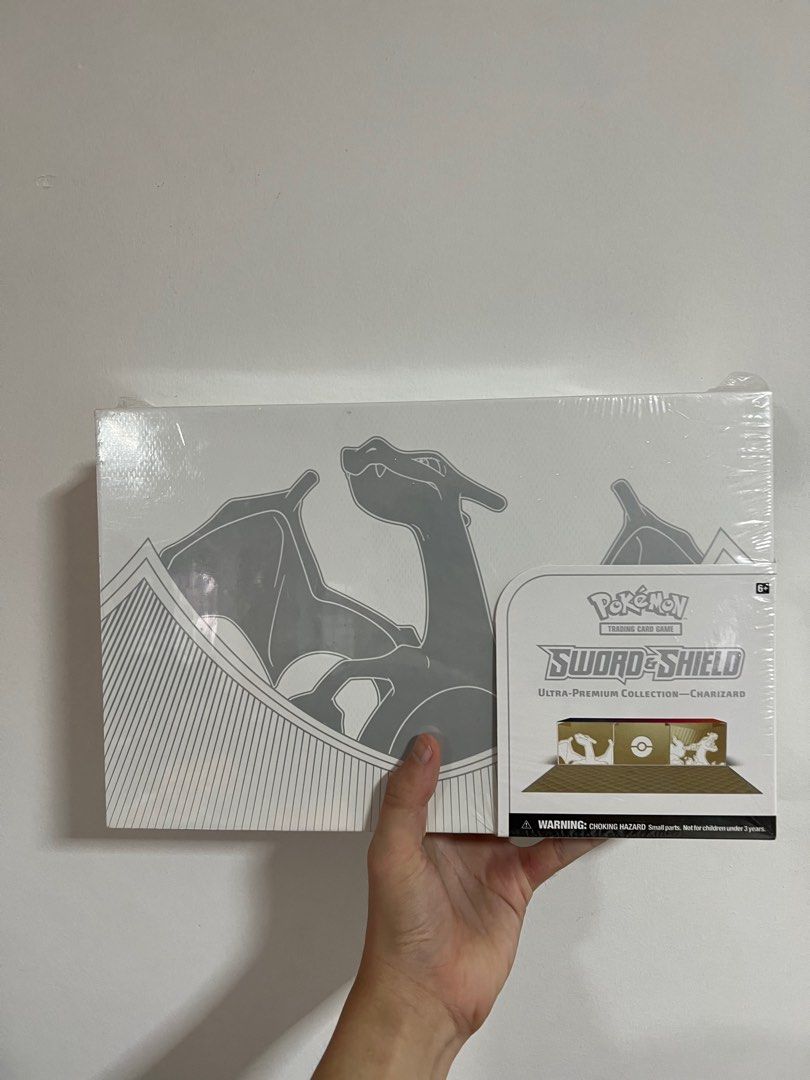 Pokemon Tcg Sword and Shield Charizard UPC box sealed with shrink ...
