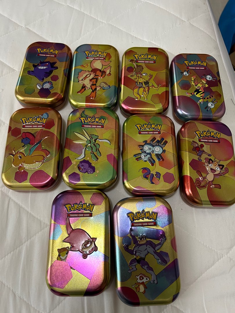 Pokémon 151 mini tin empty, Hobbies & Toys, Toys & Games on Carousell