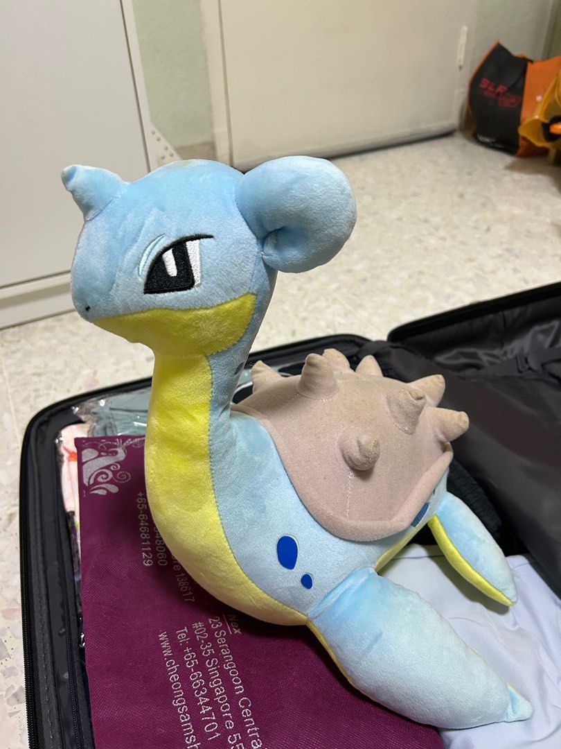 Pokémon Lapras Plush, Hobbies & Toys, Memorabilia & Collectibles, J-pop ...
