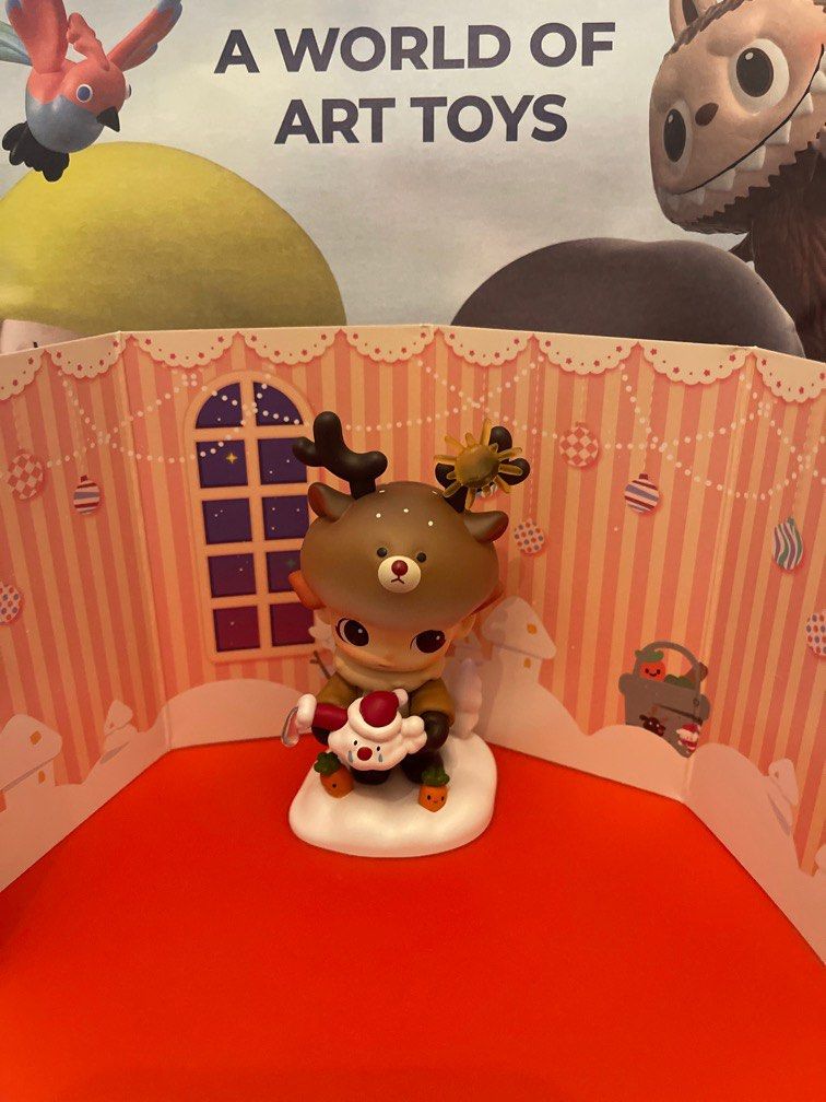 pop mart dimoo letters from snowman(tears of eos), Hobbies & Toys, Toys ...