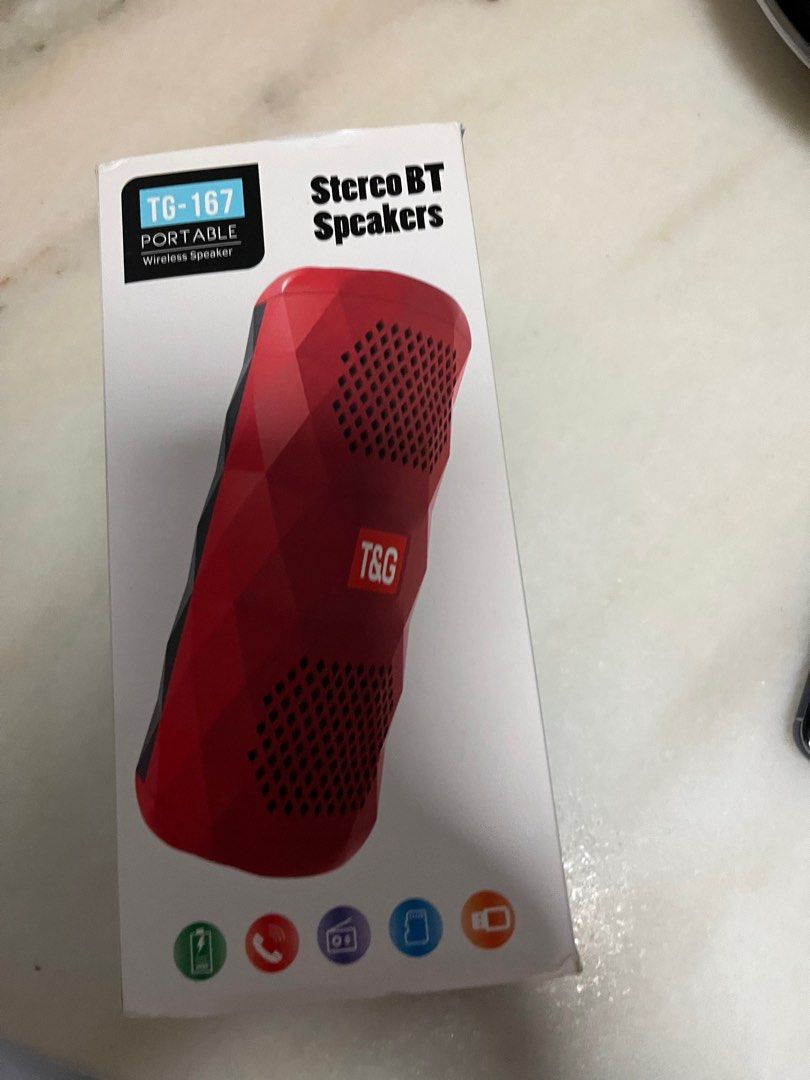 Portable Bluetooth speaker, Audio, Portable Audio Accessories on Carousell