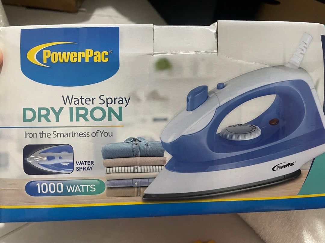 Powerpac Water Spray Iron, TV & Home Appliances, Irons & Steamers on ...