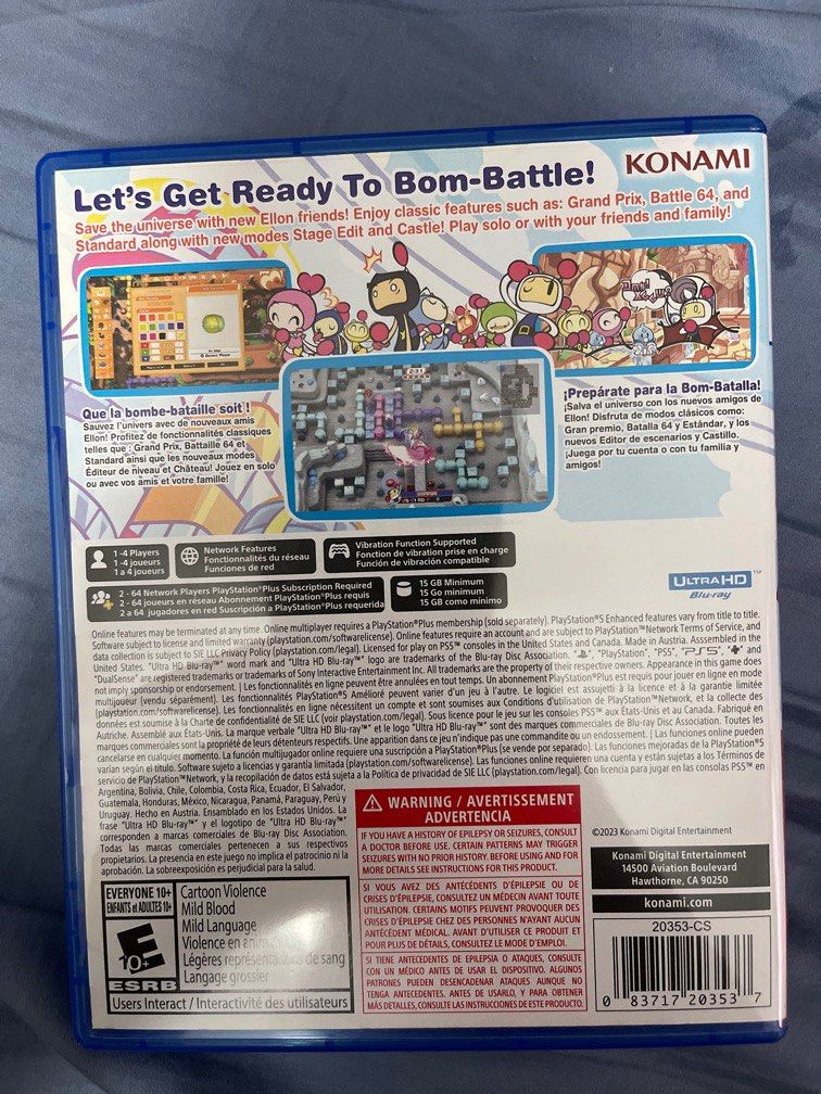 PS5 super bomberman R2, Video Gaming, Video Games, PlayStation on Carousell