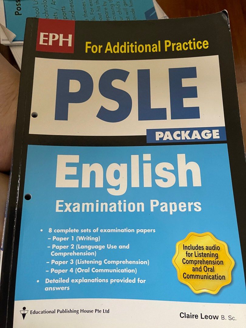 Psle exam booklet, Hobbies & Toys, Books & Magazines, Assessment Books ...
