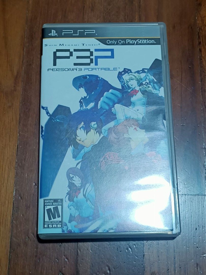 PSP Persona 3 Portable P3P, Video Gaming, Video Games, PlayStation on Carousell