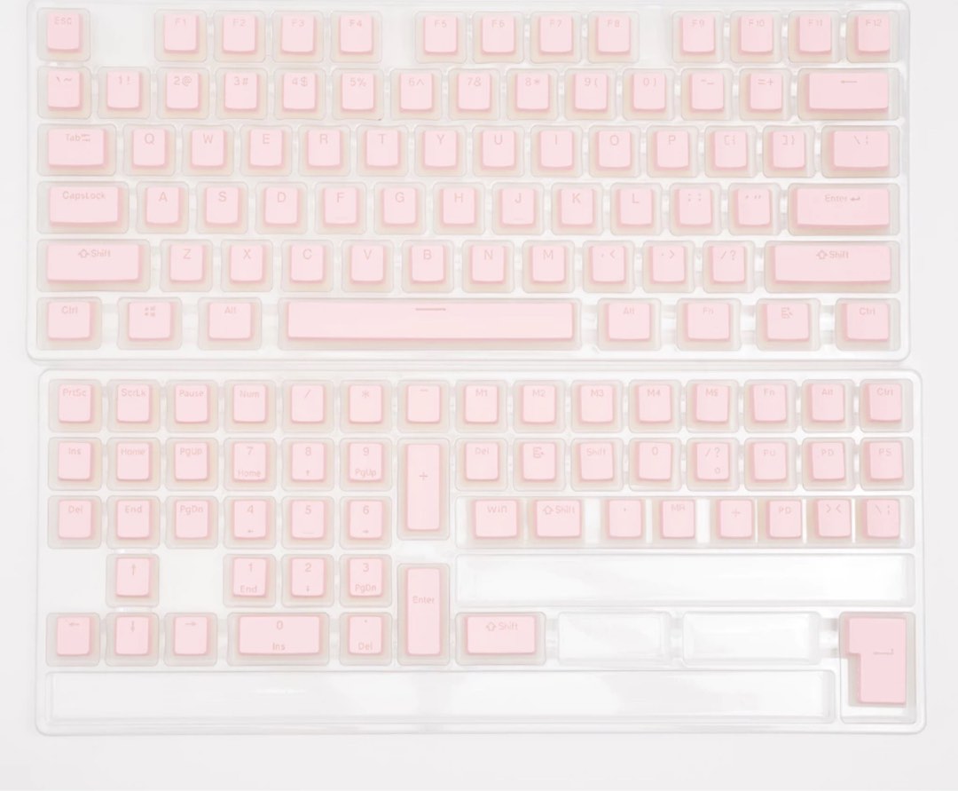 Pudding Keycaps Pink, Computers & Tech, Parts & Accessories, Computer ...