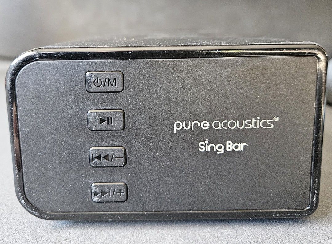 Pure acoustics sing bar, 音響器材, Soundbar、揚聲器、藍牙喇叭、耳擴 - Carousell