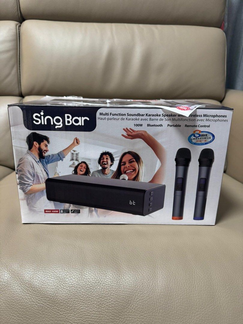 Pure Acoustics Sing Bar, 音響器材, Soundbar、揚聲器、藍牙喇叭、耳擴 - Carousell