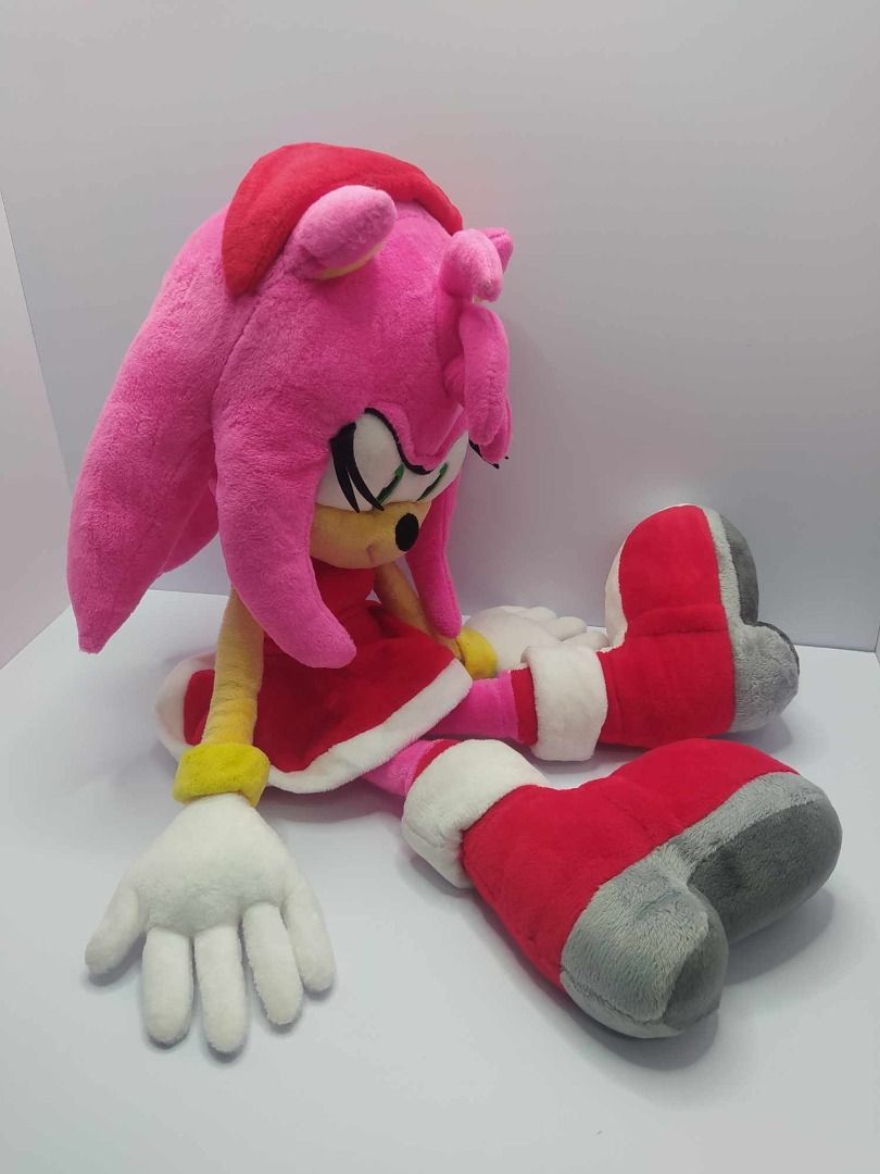 Rare Amy Rose Sonic The Hedgehog Video Game Anime Plush Stuff Toy (Sega ...