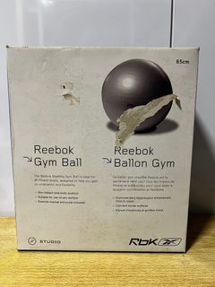 Reebok 75cm Gym Ball, Sports Equipment, Exercise & Fitness, Toning ...