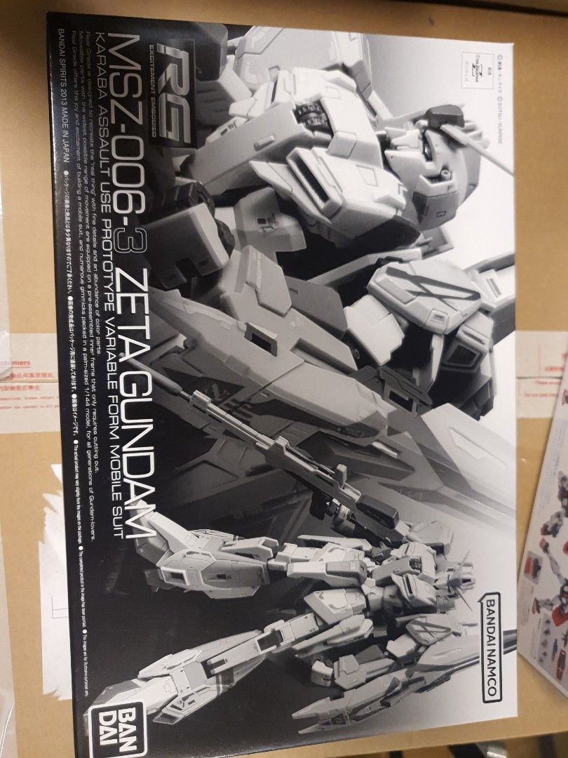 Rg zeta 3 gundam, Hobbies & Toys, Toys & Games on Carousell