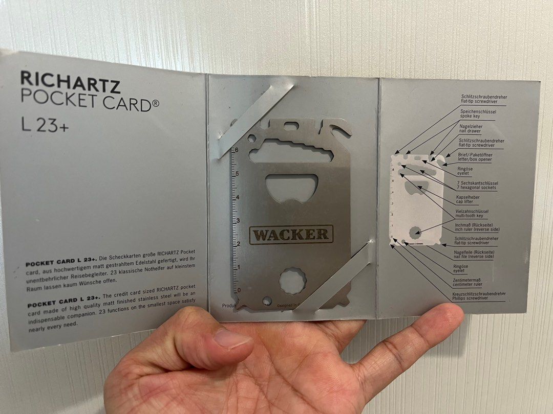 Richartz Pocket Card, Everything Else on Carousell