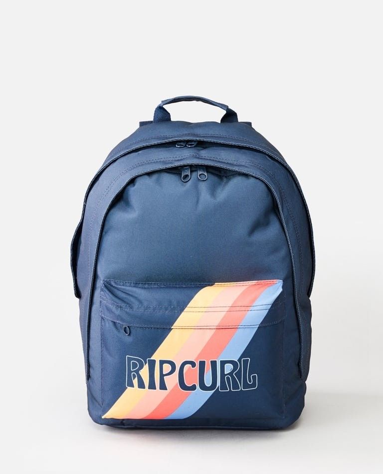 RIP CURL Double Dome Backpack Navy 24L, Men's Fashion, Bags, Backpacks ...