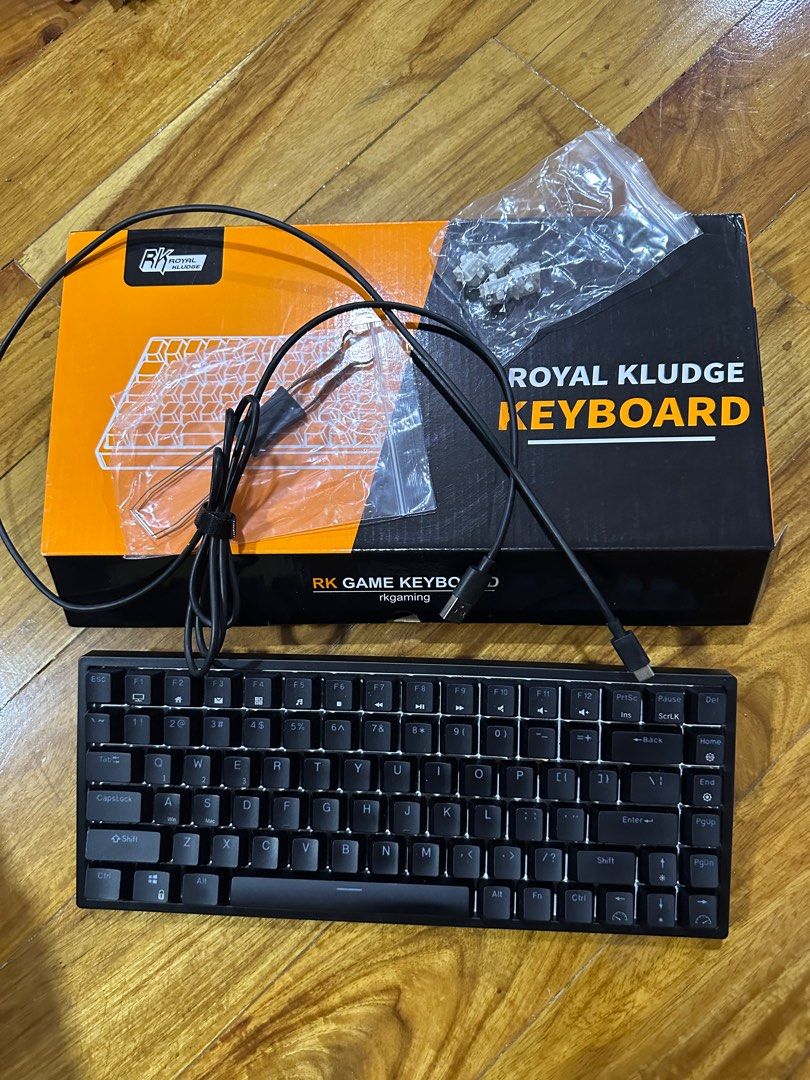 RK Royal Kludge Keyboard RK84 Brown Switch, Computers & Tech, Parts ...