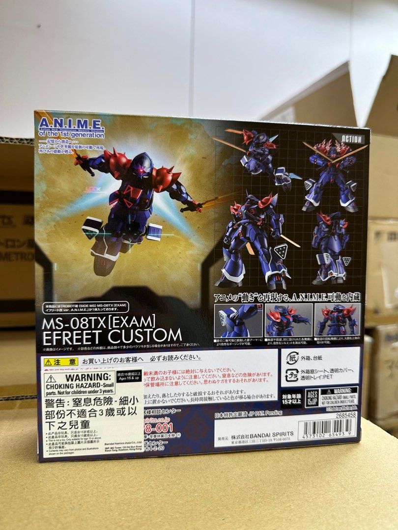 全新 行版 THE ROBOT 魂 SPIRITS SIDE MS MS-08TX EXAM EFREET CUSTOM ver. A.N.I ...