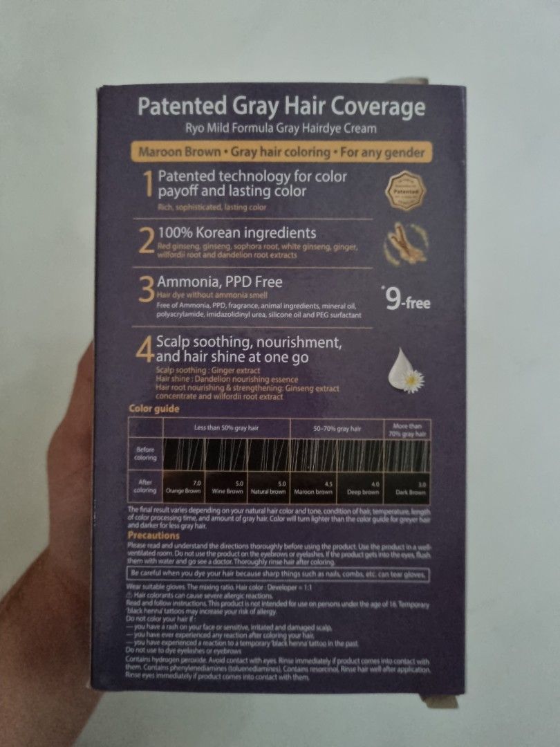 Ryo hair dye, Beauty & Personal Care, Hair on Carousell