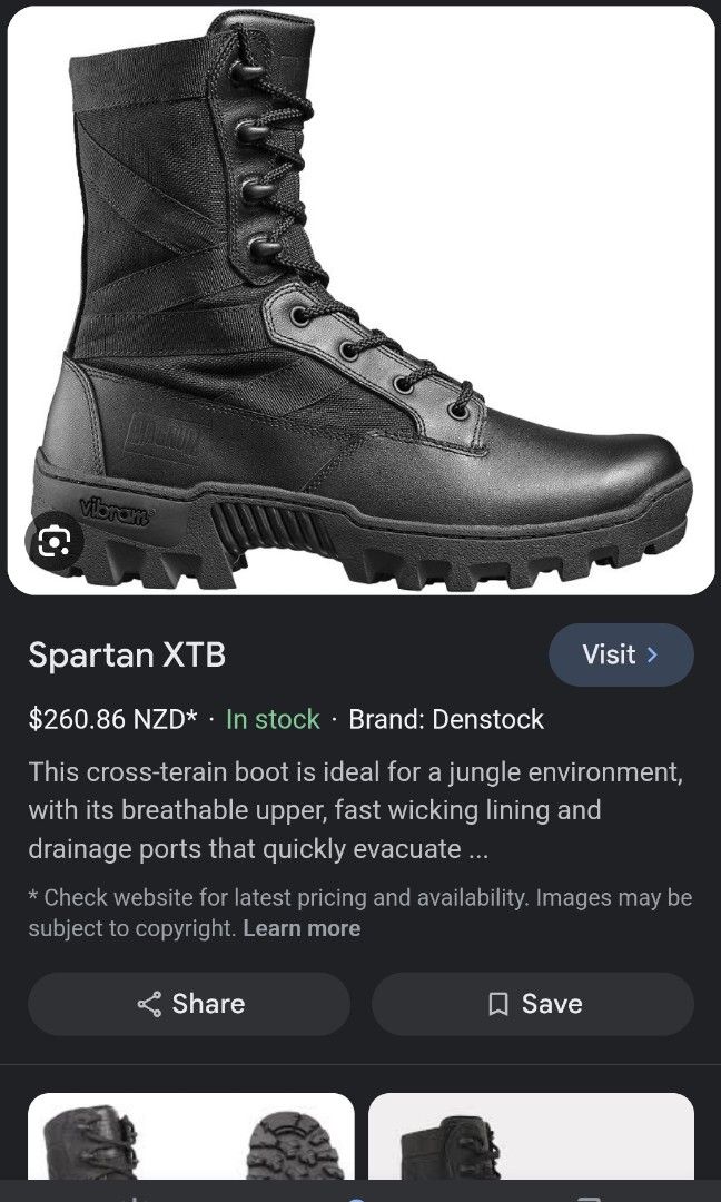 SAF Magnum Boot US 9, Men's Fashion, Footwear, Boots on Carousell