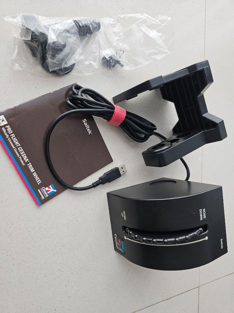 Saitek Quadrant and Trim Wheel, Video Gaming, Gaming Accessories ...