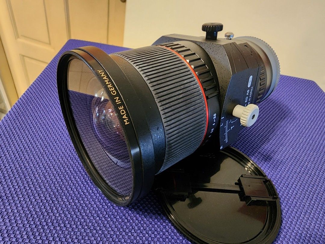 Samyang Tilt-Shift 24mm F3.5 Canon EF mount, Photography, Lens & Kits ...