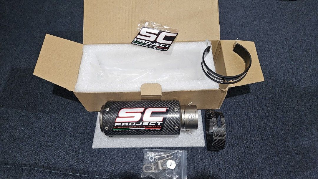 SC Project Carbon Titanium, Motorbikes, Motorbike Parts & Accessories ...