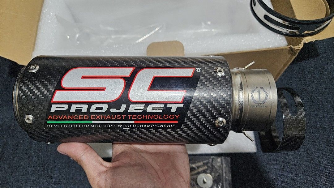 SC Project Carbon Titanium, Motorbikes, Motorbike Parts & Accessories ...