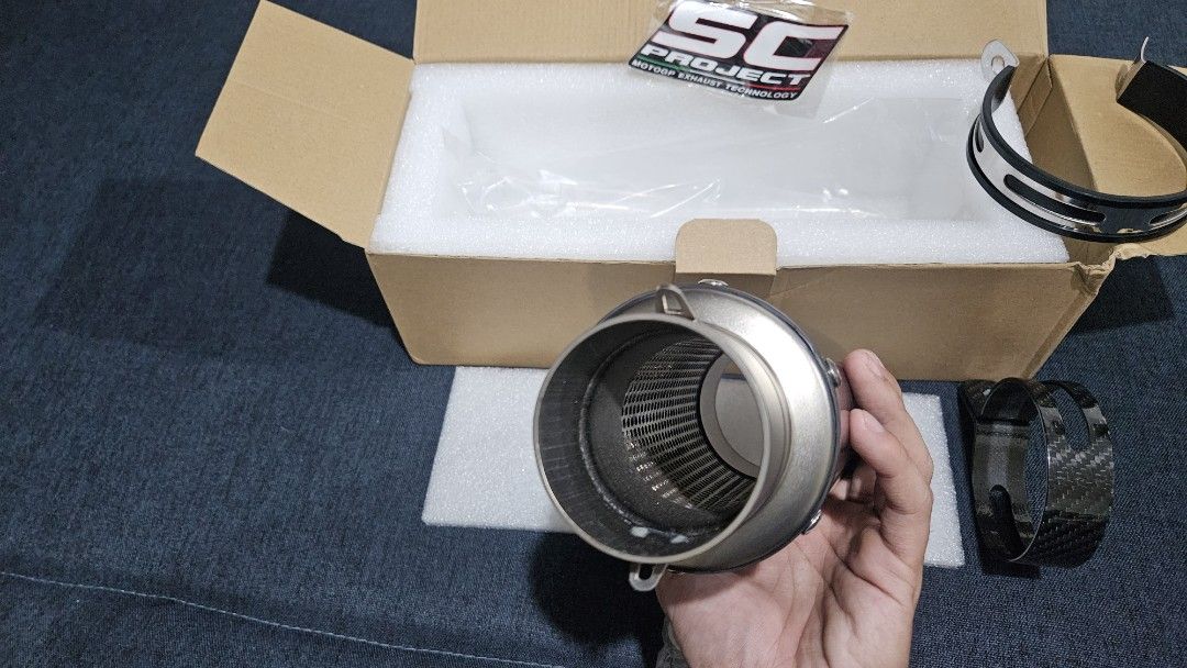 SC Project Carbon Titanium, Motorbikes, Motorbike Parts & Accessories ...