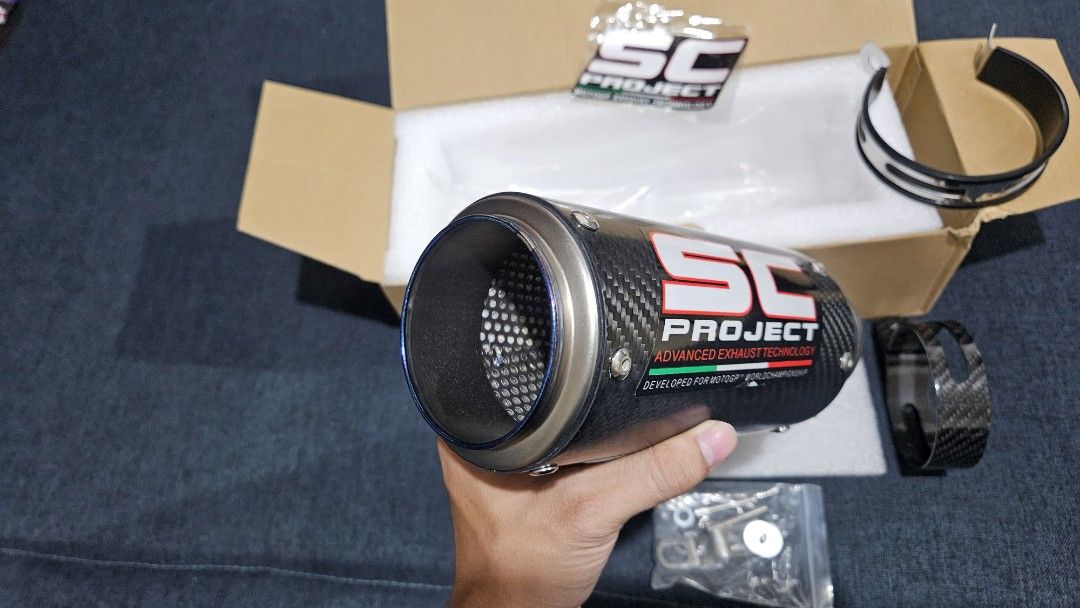 SC Project Carbon Titanium, Motorbikes, Motorbike Parts & Accessories ...