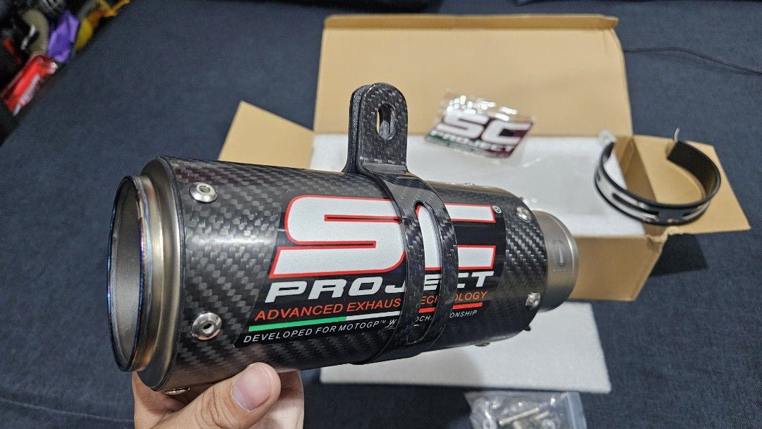 SC Project Carbon Titanium, Motorbikes, Motorbike Parts & Accessories ...