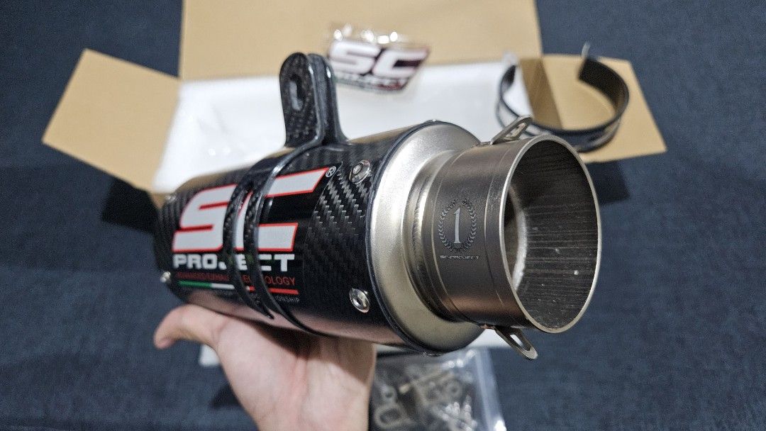 SC Project Carbon Titanium, Motorbikes, Motorbike Parts & Accessories ...