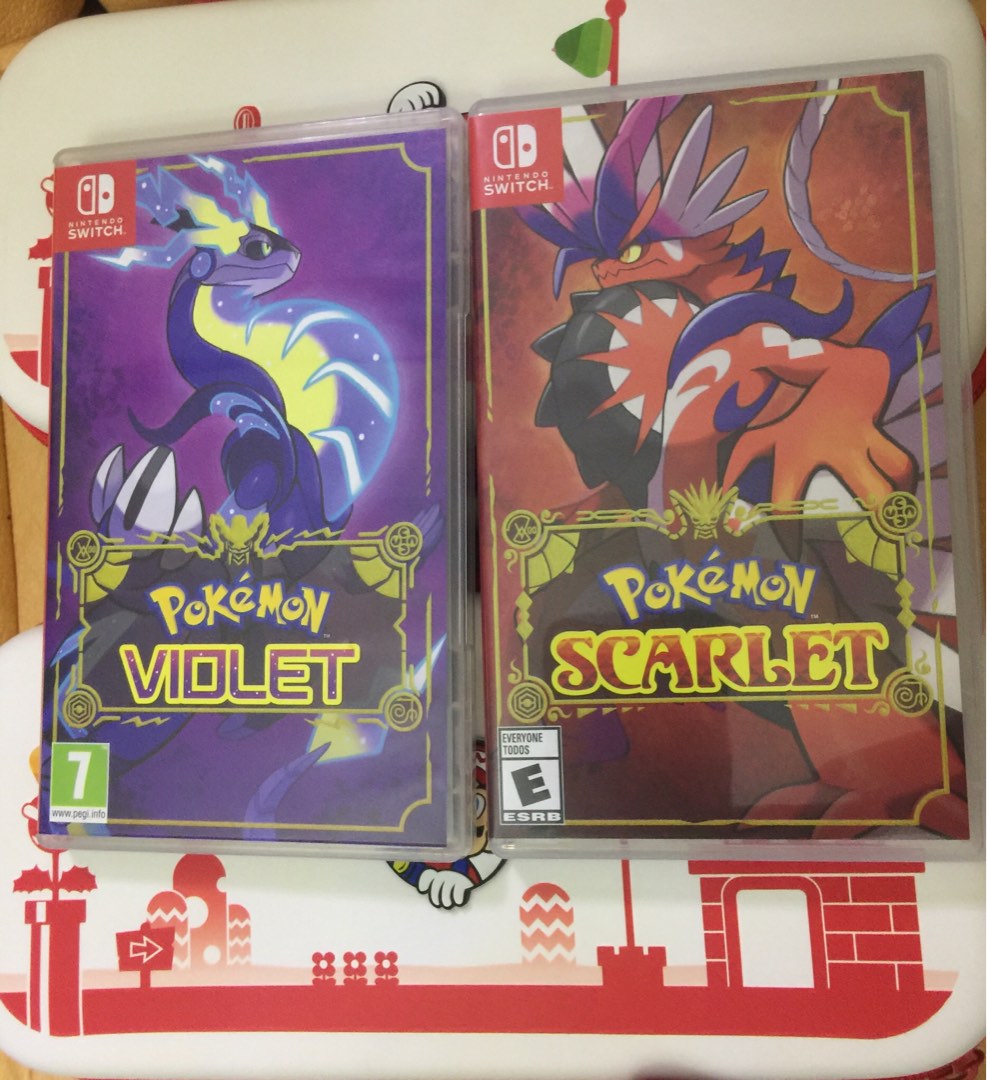 Scarlet & Violet 3,000.00 for both, Video Gaming, Video Games, Nintendo ...