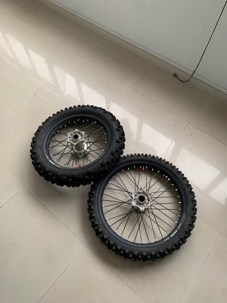 Scrambler Off Road Tyres & Rims (Takasago Excel), Motorcycles ...