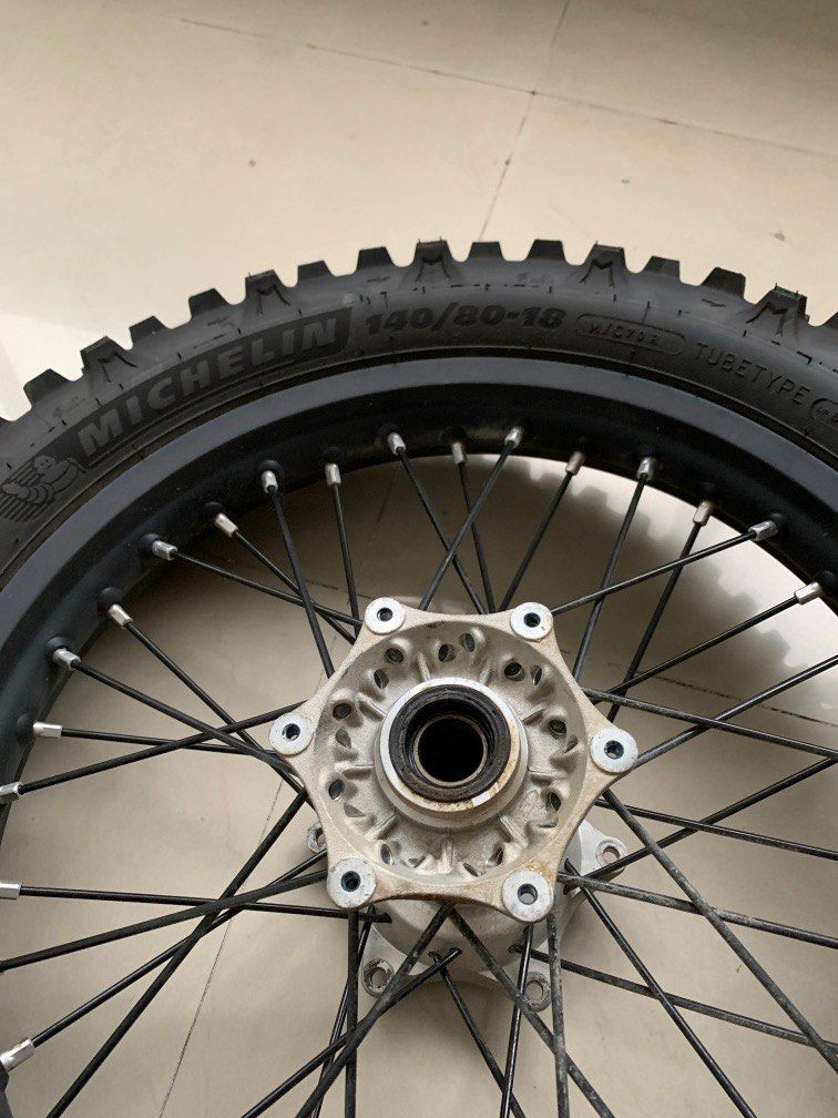 Scrambler Off Road Tyres & Rims (Takasago Excel), Motorcycles ...