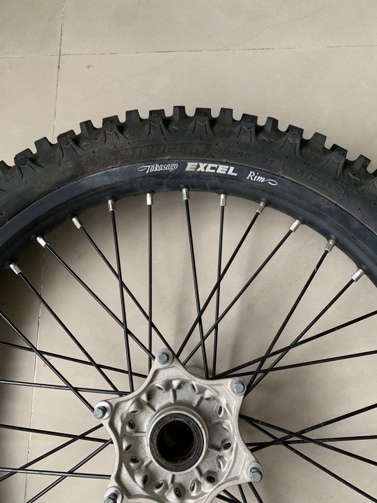 Scrambler Off Road Tyres & Rims (Takasago Excel), Motorcycles ...