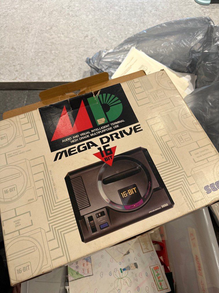 Sega Mega Drive 16 Bit, Hobbies & Toys, Toys & Games on Carousell