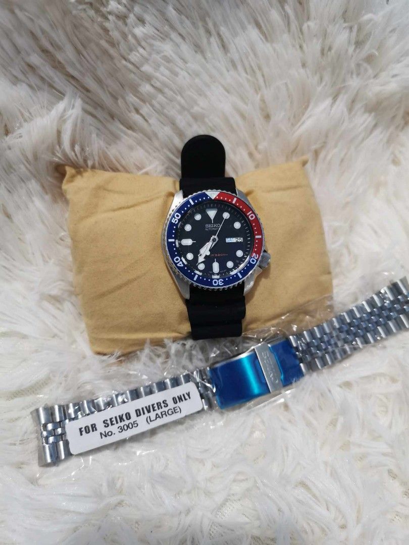 SEIKO DIVERS SKX015, Luxury, Watches on Carousell