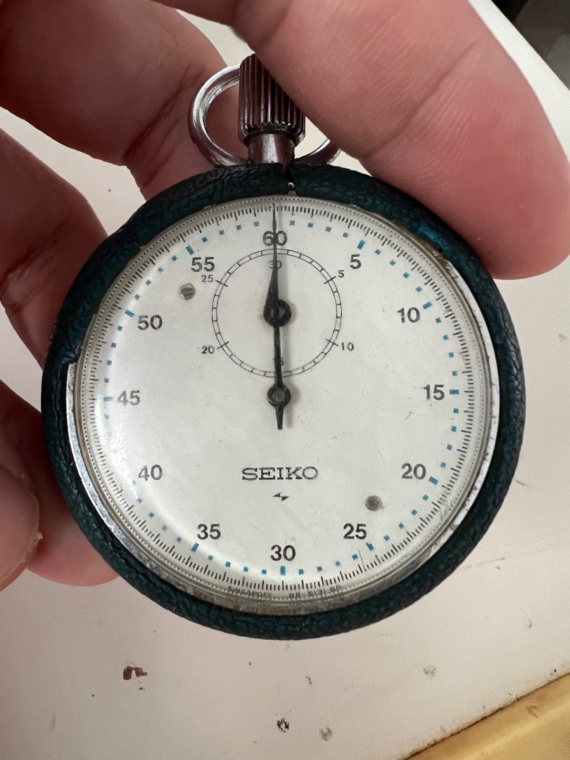 Seiko stop watch timer, Luxury, Watches on Carousell