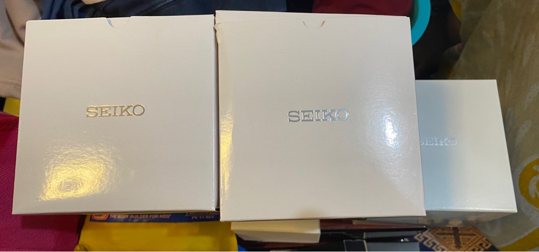 Seiko watch box, Luxury, Watches on Carousell