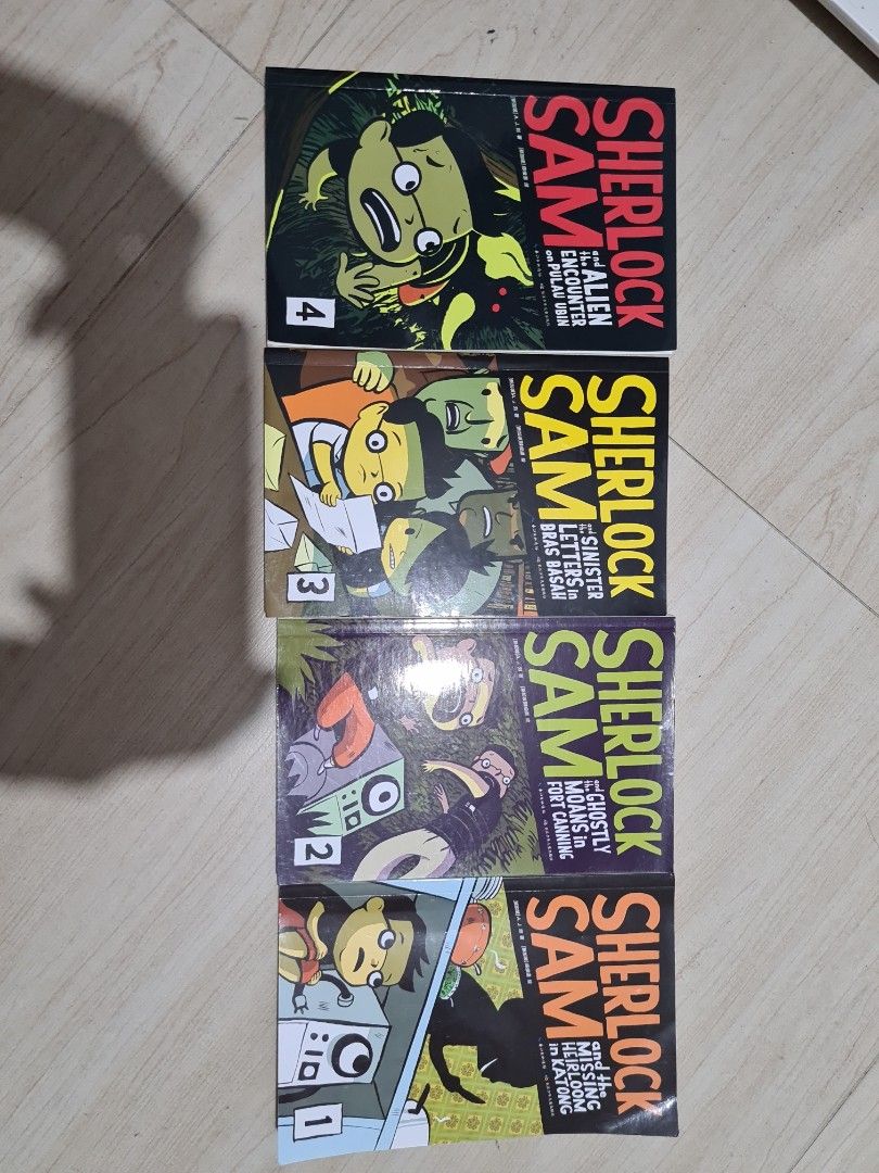 Sherlock Sam 1 to 4, Hobbies & Toys, Books & Magazines, Children's ...