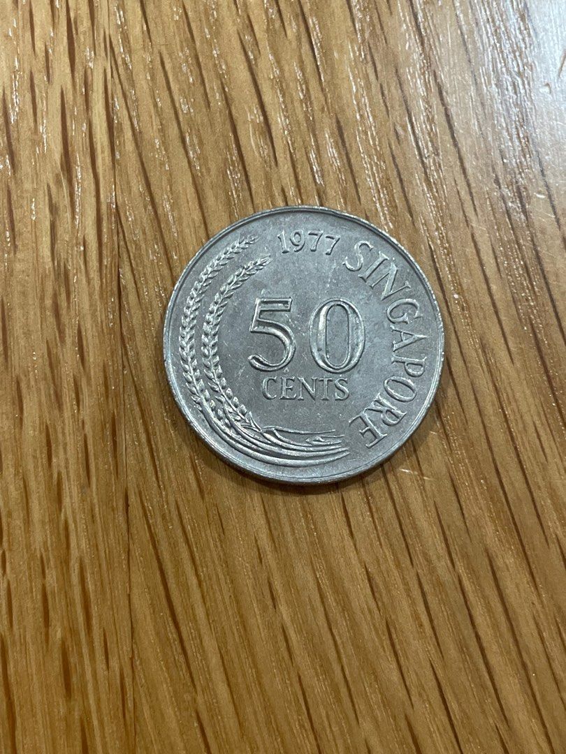 Singapore SG 50 Fifty Cent Coin 1967-1984, Hobbies & Toys, Memorabilia ...