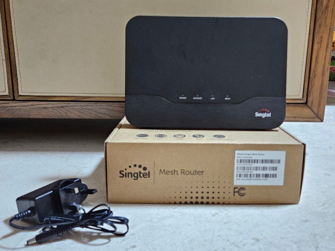 Singtel Mesh Router, Computers & Tech, Parts & Accessories, Networking ...