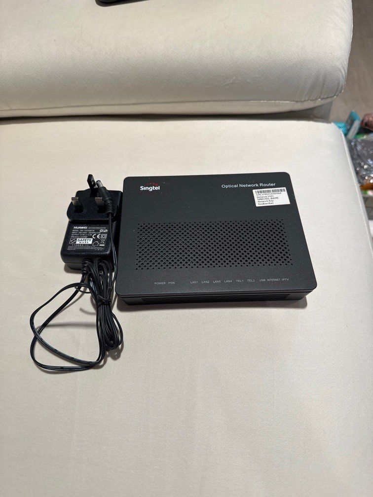 Singtel Optical Network Router, Computers & Tech, Parts & Accessories ...